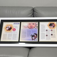 Custom Nameplate/plaque for Picture Framing (matboard Sold Separately ...