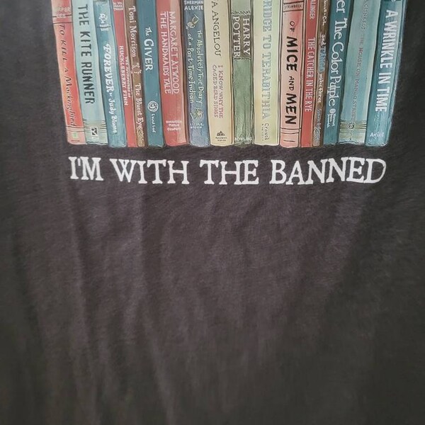 I'm With the Banned, Banned Books Shirt, Banned Books Sweatshirt ...