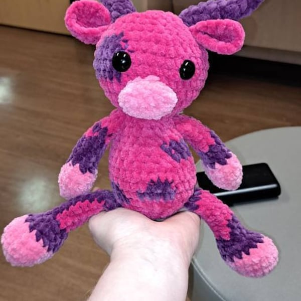 Longhorn Crochet Pattern- Longhorn Cow Pattern, Amigurumi Longhorn Cow ...