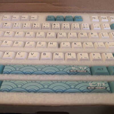 Kawaii Gaming Anime Chiikawa Usagi Inspired Keycaps PBT 132 Set MOA ...