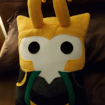 Loki Pillow, Avengers, Plush, Cushion, Gift - Etsy