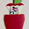 Apple Gift Card Holder, Teacher Gift Card Holder, Gift for Teacher ...