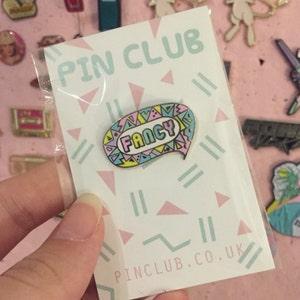 FANCY ENAMEL PIN - Etsy