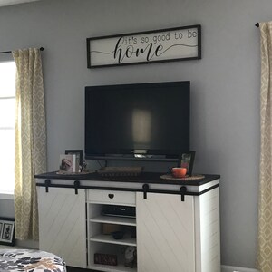 Large Welcome Sign Its so Good to Be Home Wood Sign Home Sign Welcome ...