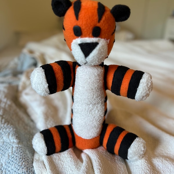 Stuffed Hobbes Plush Tiger 14" Character Collectable - Etsy
