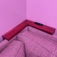 Hidden Sofa Table or Tray With Outlet - Etsy UK