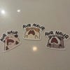 Aur Naur Cute Sticker | Series 1 | Funny Sticker | Possum Hamster ...