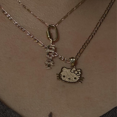 New 14k Yellow Gold Puerto Rican Charm Pendant - Etsy