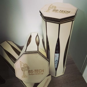 Wine Box. Laser Cut File. Cdr, Dxf, Ai, Svg Files. Instant Download ...