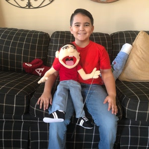 My CHILD Portrait Muppet Puppet Custom Made CHILD Look Alike Puppet. - Etsy