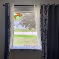 Orange Tree Stained Glass Window Corner Decororange Tree - Etsy Australia