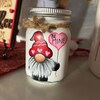 Valentines Day Gnome Mini Mason Jar, Love Perfect Mason, Tiered Tray Decor - Etsy