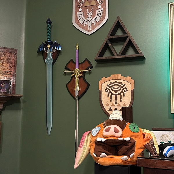 Zelda Master Sword V3 Life Size Metal Replica, Breath of the Wild ...