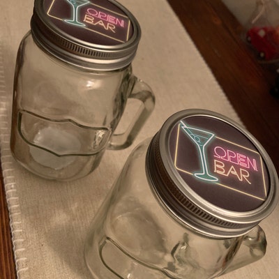 Mini Bar in a Jar With Multiple Design Options - Etsy