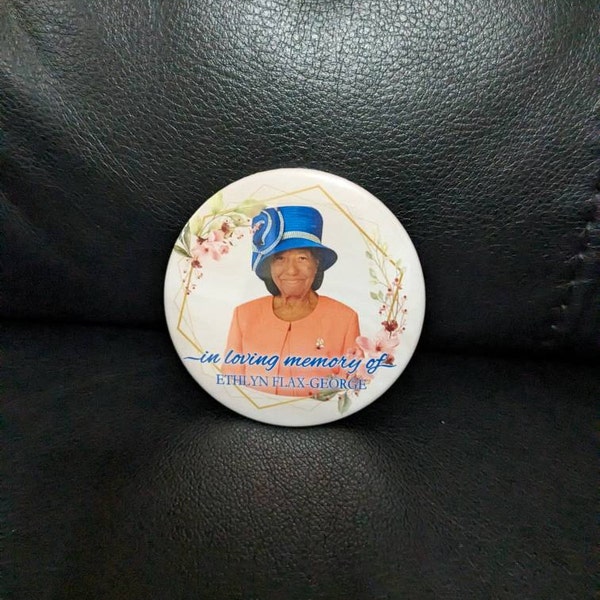 Custom Photo Graduation Button Pins or Magnets Keepsake 2024 Graduation ...