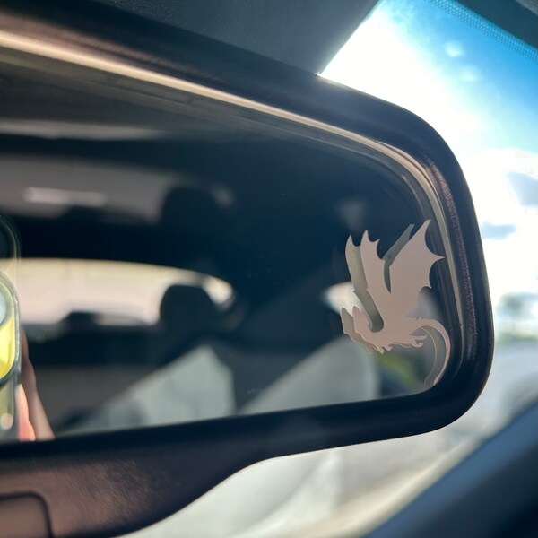 Dragon Hidden Easter Egg Decal, Windshield Decal Sticker, Funny Car ...