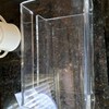 Two Pcs Clear Acrylic Brackets Holders Supports for Window Curtain 1 ...