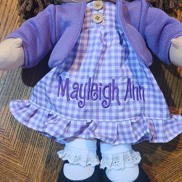 Personalized Cuddle Time Rag Dolls - Ages 3+ Soft Doll for Kids - Plush ...