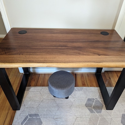 Wood Desk Top Desk Top Solid Wood Desk Top Live Edge Desk Top Wood Desk ...