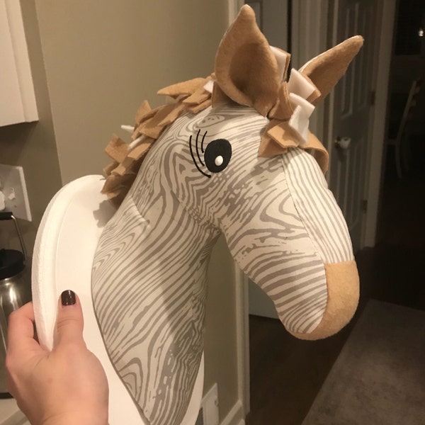 Stuffed Zebra Head / Stuffed Zebras / Stuffed Animal Head / Faux Animal ...