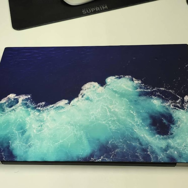 Ocean Deep Water Wave Texture Laptop Skin, MacBook Skin, Computer Decal ...