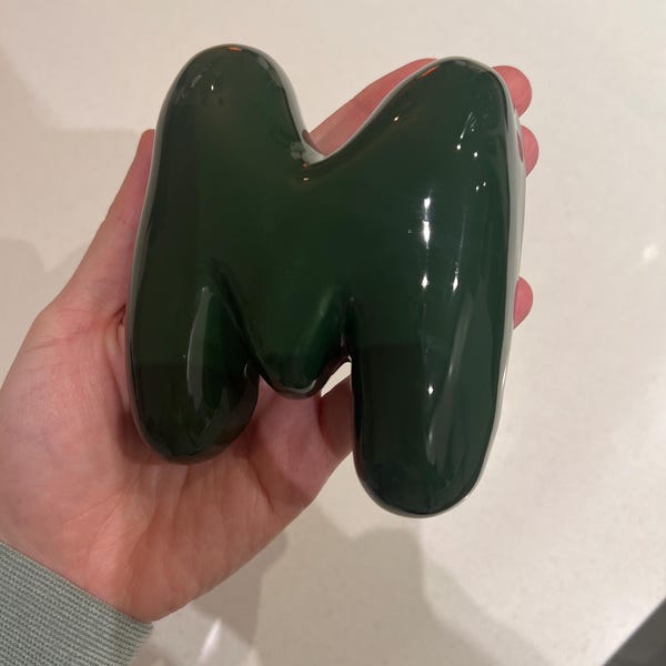 Ceramic Letters - Personalized Ceramic Colorful Alphabet-ceramic Bubble ...