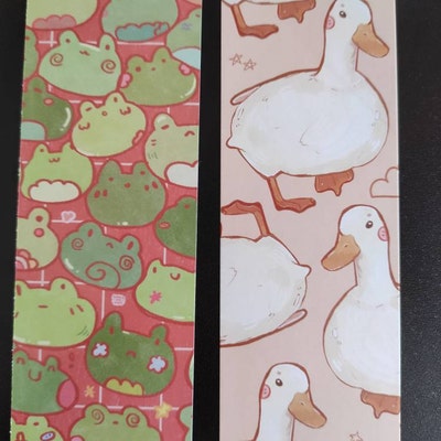 Duck Bookmark You're on This Page Cute Bookmark Double Printed ...