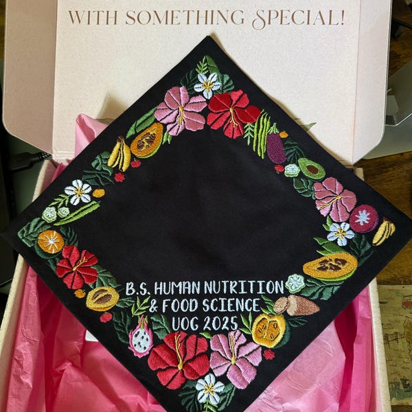 Blank Fabric DIY Grad Cap Topper | Grad Cap Decoration Topper | Grad ...