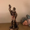 Vintage Oya Mini Statue Small Orisha of Winds, Lightning, Death and ...