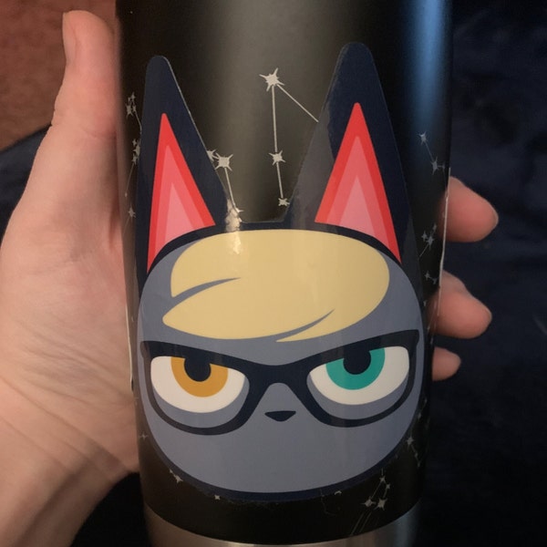 Raymond Animal Crossing Vinyl Sticker / New Horizons / ACNH ...