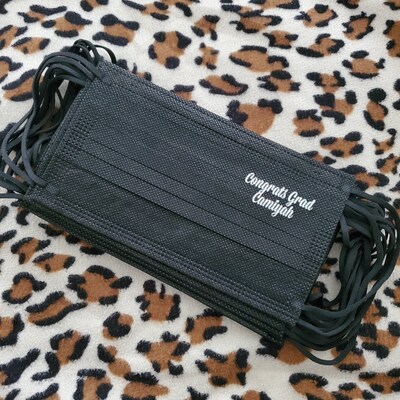 Disposable Face Mask// Adult Masks// Custom// Personalize - Etsy