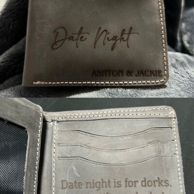 Date Night, Date Night Wallet, Date Night Gift, Christmas Gift, Date ...