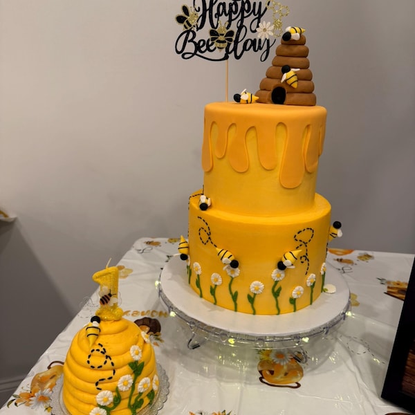Bee Birthday Candle, Bumblebee Party Decor, Bumble Bee Party Decor ...