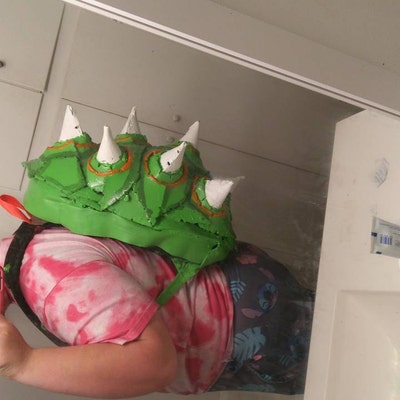 Bowser / Bowsette Shell Foam Template - Etsy