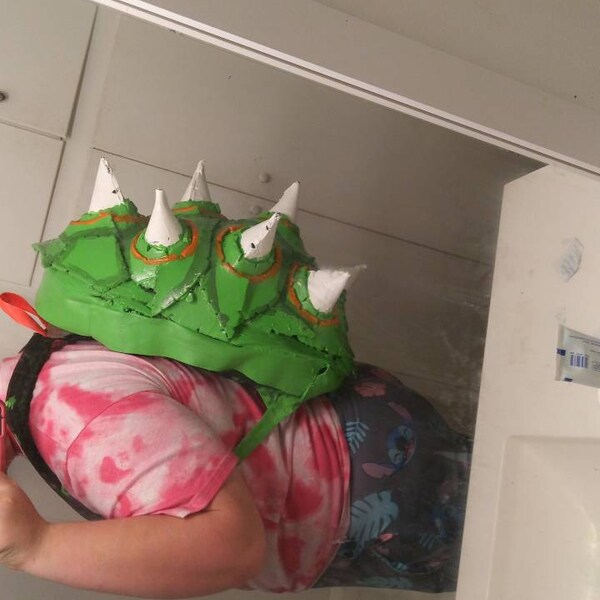 Bowser / Bowsette Shell Foam Template - Etsy