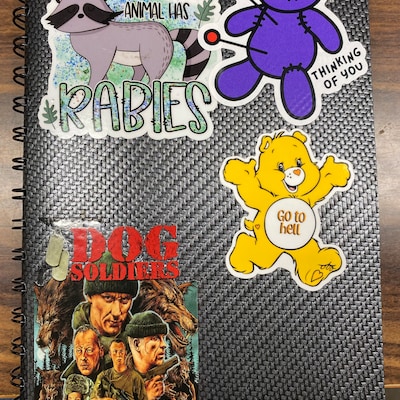 Taters, Not Haters STICKER Die Cut Sticker, Funny Food Stickers, Tater ...