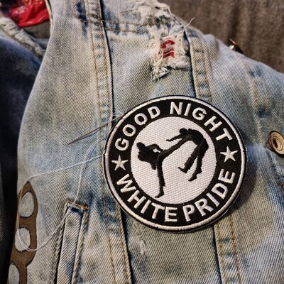 Antifa Iron on Sew on Embroidered Badge Applique Motif Patch love Beer ...