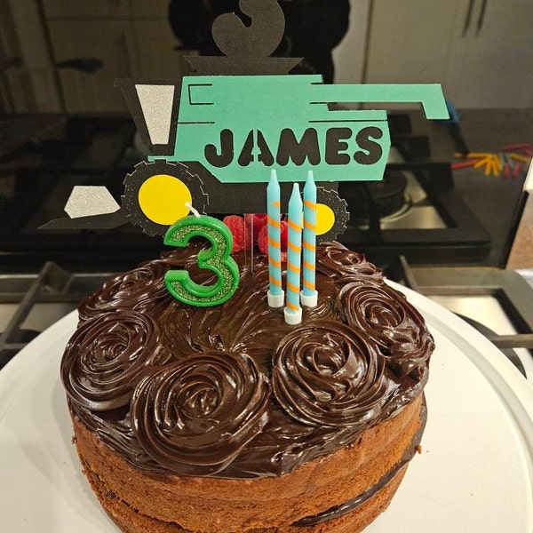Combine Harvester Cake Topper Farm Farming - Etsy UK