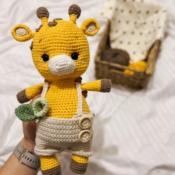 Cuddle Size Amigurumi Giraffe, Giraffe Crochet Pattern Cute, Wildanimals Amigurumi, Floppy ...