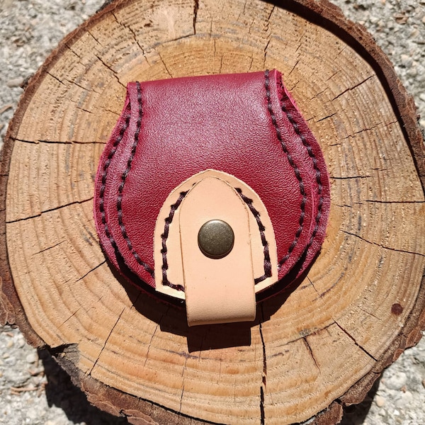 Coin Pouch PDF Pattern and Video Tutorial, Coin Purse, Round Coin Pouch ...