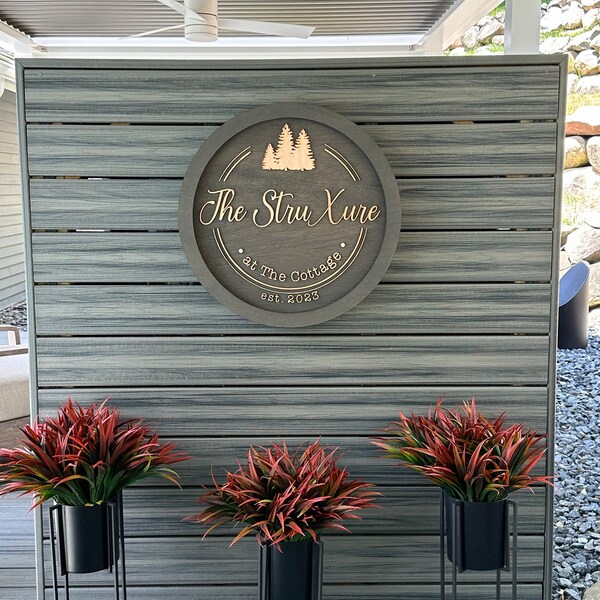 Custom Wood Lit Commercial Neon , Business Sign, Logo, LED, Entrance ...