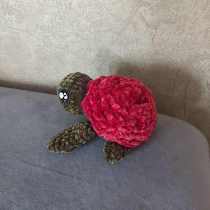 Rose Turtle Crochet Pattern PDF Download, Beginner Friendly Amigurumi ...