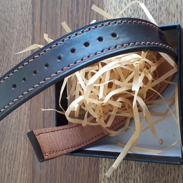Leather Double Strap Dual Band, Double Wrap Watch Strap Double Band ...