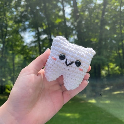 Amigurumi Tooth Crochet Pattern PDF PATTERN ONLY Crochet Tooth Kawaii ...