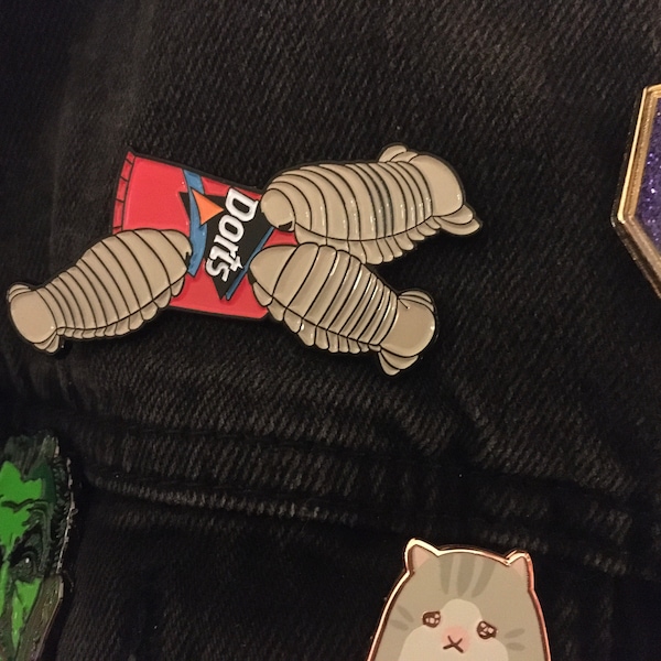Giant Isopod Chip Enamel Pin - Etsy