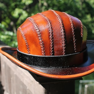 Bowler Hat Pattern Leather Hat Pattern Pdf Download | Etsy