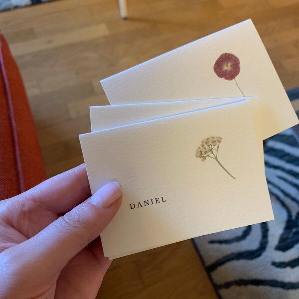 Handmade Paper Seating Chart Table Numbers | Minimalist - Etsy