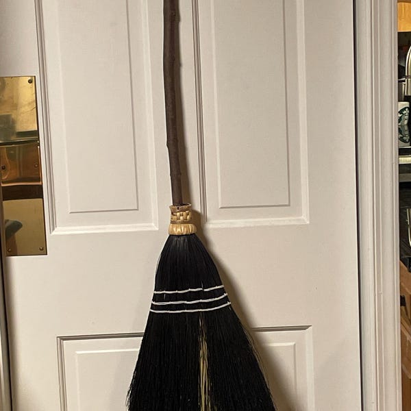 Rustic Jumping Broom Full Size Wedding Broom Ceremonial Jumping Broom ...