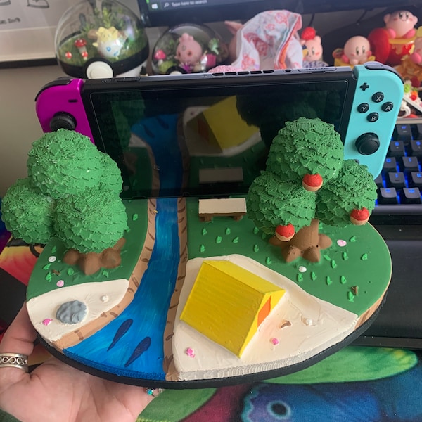 Animal Crossing Island Nintendo Switch Dock 3D Print New Horizons Fan ...