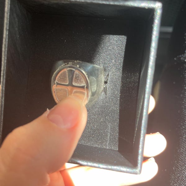 Pivs IX Pont Max,bishop,fisherman Ring,personalized Fisherman Ring,925 ...